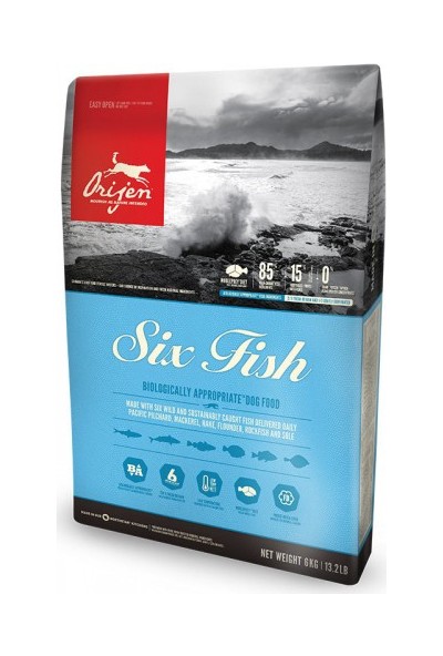 Orijen 6 Fish Köpek Maması 11,4 Kg
