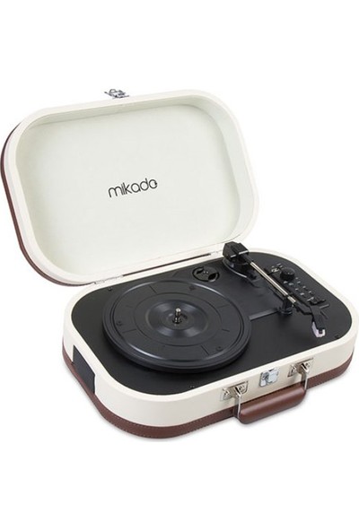 Mikado Nostalgia Mn-101 Pikap Fil Dişi Turntable+Rca+Bluetooth Destekli Müzik Kutusu - Mikado Nostalgia Mn-101 Pikap Fil Dişi Turntable+Rca+Bluetooth Destekli Müzik Kutusu -