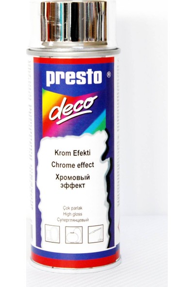 Presto Krom Nikelaj Sprey 422640 Presto Krom Nikelaj Sprey 422640