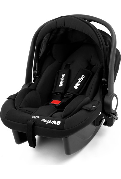 Asyamo Lüx Ortapedik Ana Kucağı Siyah