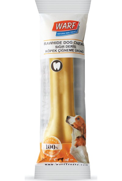 Warf Naturel Sığır Derisi Kemik M - 15.5 cm Warf Naturel Sığır Derisi Kemik M - 15.5 cm