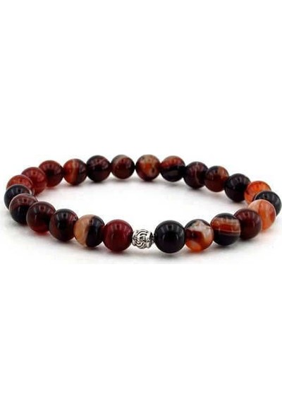 RD Ekoavm Yemen Akik Doğal Taş Bileklik RD Ekoavm Yemen Akik Doğal Taş Bileklik