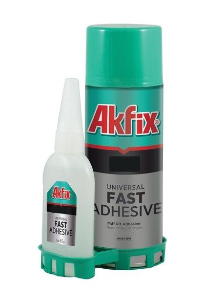Akfix Profesyonel Hizli Yapistirici 200 Gram + 50 Gram Akfix Profesyonel Hizli Yapistirici 200 Gram + 50 Gram