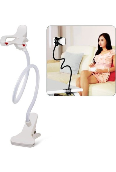 Rugad Akrobat Telefon Tutucu Kutulu - Beyaz