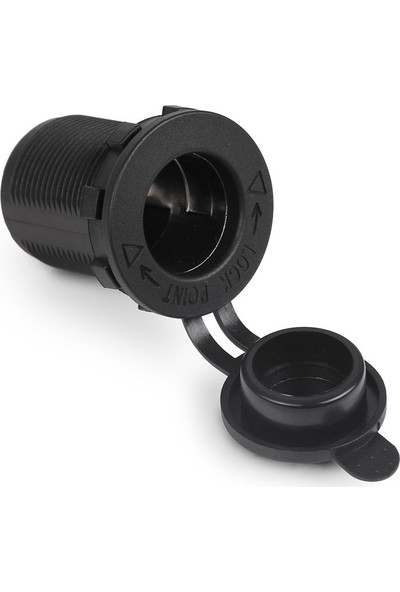 Araba Tekne Motosiklet Çakmak Soketi Su Geçirmez 12V