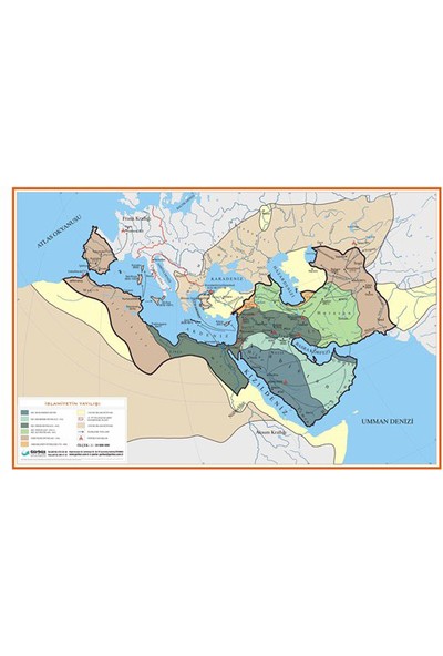 İslamiyet’İn Yayılışı Haritası İslamiyet’İn Yayılışı Haritası
