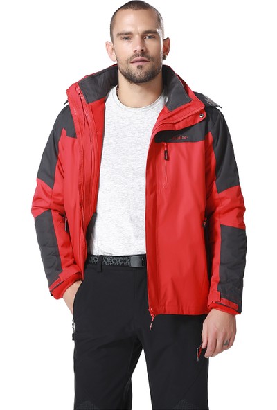 Evolite Diva Bay 3in1 Gri/Kırmızı Mont Evolite Diva Bay 3in1 Gri/Kırmızı Mont