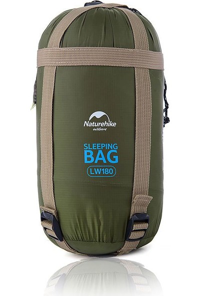 Naturehike LW180 Envelope Uyku Tulumu Koyu Yeşil Naturehike LW180 Envelope Uyku Tulumu Koyu Yeşil