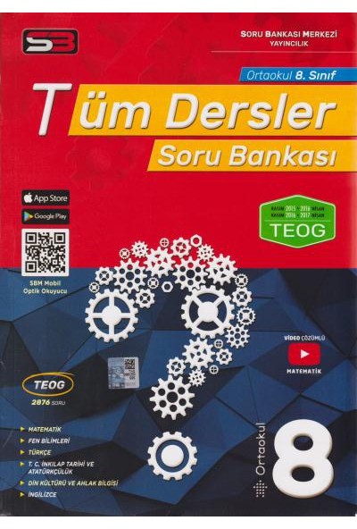 TEOG 8. Sınıf Tüm Dersler Soru Bankası Soru Bankası Merkezi Yayıncılık TEOG 8. Sınıf Tüm Dersler Soru Bankası Soru Bankası Merkezi Yayıncılık