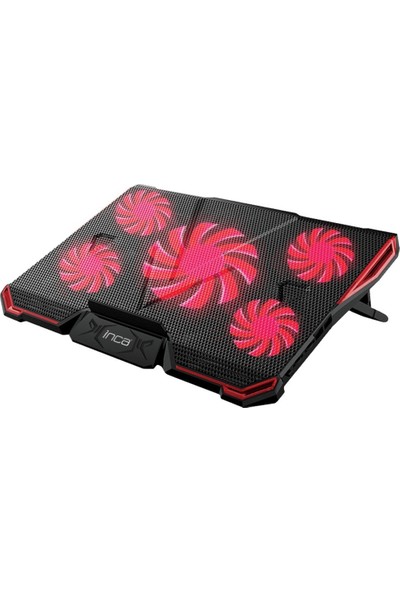 Inca INC-611 GMS Arrax Gaming 5x Fan 6 Kademeli 2xUSB Notebook Soğutucu Inca INC-611 GMS Arrax Gaming 5x Fan 6 Kademeli 2xUSB Notebook Soğutucu