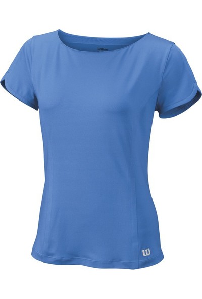 Wilson Star Crossover Cap Sleeve Top Kadın T-Shirt Regatta (M) (WRA748401MD)
