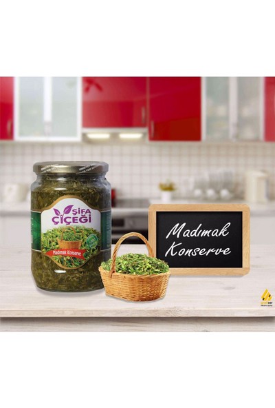 Şifa Çiçeği Madımak Konservesi 600 gr