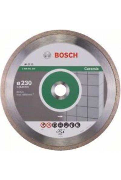 Bosch - Standard Seri Seramik İçin Elmas Kesme Diski - 115 X 22,23 X 1,6 X 7 Mm Bosch - Standard Seri Seramik İçin Elmas Kesme Diski - 115 X 22,23 X 1,6 X 7 Mm