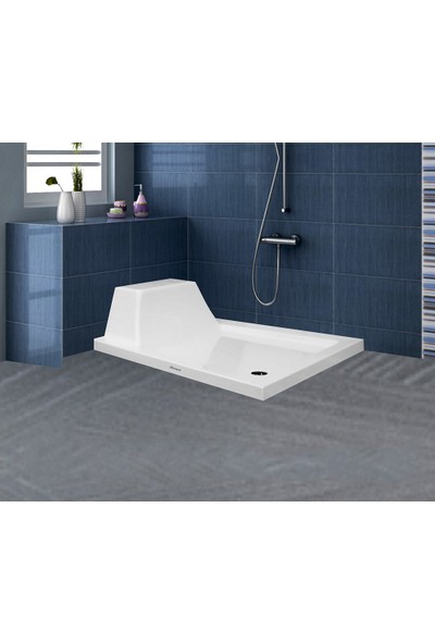 Agron Dikdörtgen Flat Oturmalı Duş Teknesi 70*110 Agron Dikdörtgen Flat Oturmalı Duş Teknesi 70*110