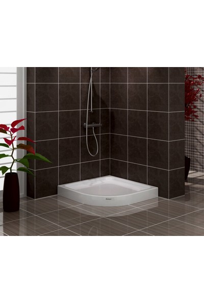 Shower Oval Monoblok Duş Teknesi 80*80 Shower Oval Monoblok Duş Teknesi 80*80