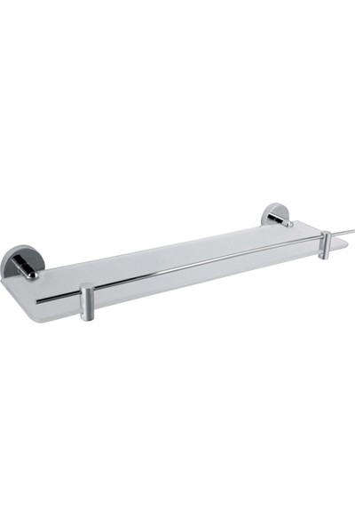 Ege Muhafazalı Etajer Cam / Krom