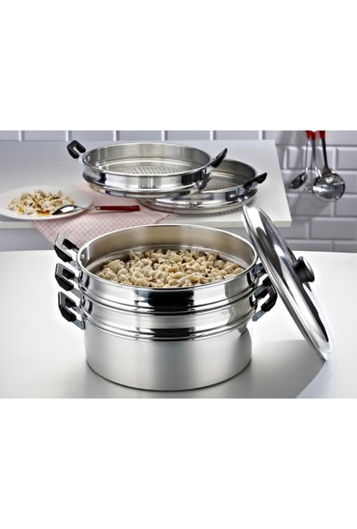 Mantı Tenceresi Alüminyum 28 cm