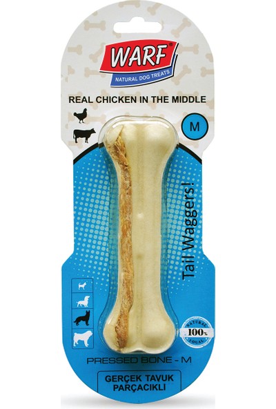 Warf Tavuklu Kemik M - 15.5 cm Warf Tavuklu Kemik M - 15.5 cm