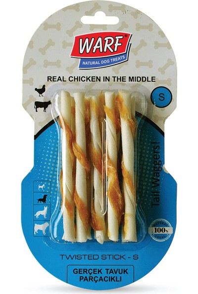 Warf Tavuklu Burgu Kemik 12 cm Warf Tavuklu Burgu Kemik 12 cm