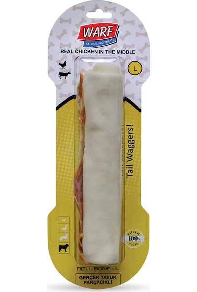 Warf Tavuklu Sargı Kemik L - 24 cm Warf Tavuklu Sargı Kemik L - 24 cm