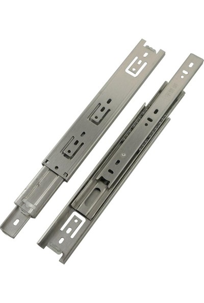 Minnes Teleskopik Çekmece Rayı 43 mm 40 cm Minnes Teleskopik Çekmece Rayı 43 mm 40 cm