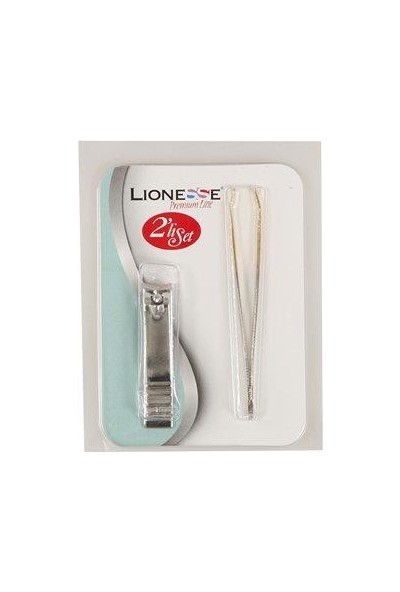 Tarko Lionesse Tırnak Makası Ve Cımbız 2'Li Set 5108 Tarko Lionesse Tırnak Makası Ve Cımbız 2'Li Set 5108