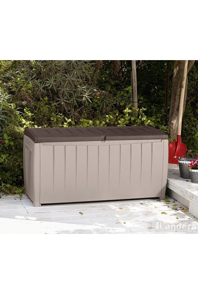 Decotex Keter Novel Bahçe Depolama Sandığı 340 L Plastik Sandık Kahve Decotex Keter Novel Bahçe Depolama Sandığı 340 L Plastik Sandık Kahve