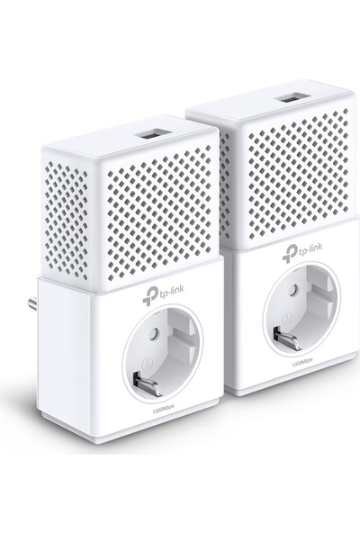 TP-Link TL-PA7010P KIT Kablolu AV2 1000 Mbps Gigabit Priz Soketli Powerline Kit TP-Link TL-PA7010P KIT Kablolu AV2 1000 Mbps Gigabit Priz Soketli Powerline Kit