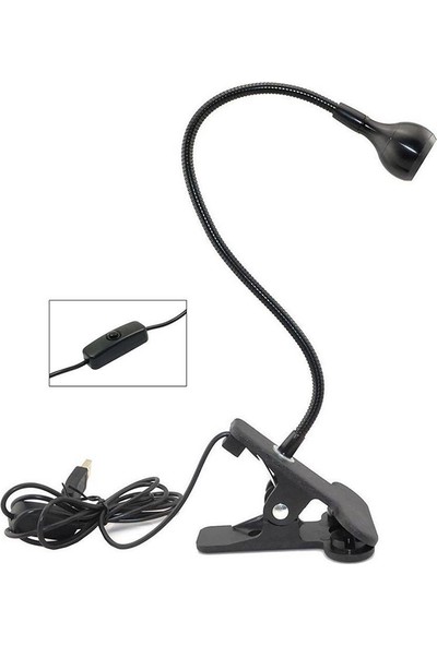 Appa Taşınabilir Mandallı Usb Led Işık Masa Lamba Gece Lambası 1 Led Appa Taşınabilir Mandallı Usb Led Işık Masa Lamba Gece Lambası 1 Led