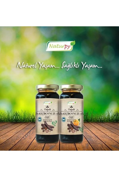 Naturpy Organik Keçiboynuzu Özü Naturpy Organik Keçiboynuzu Özü