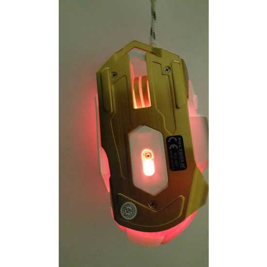 Polygold Profesyonel Işıklı Oyuncu Mouse Fiyatı