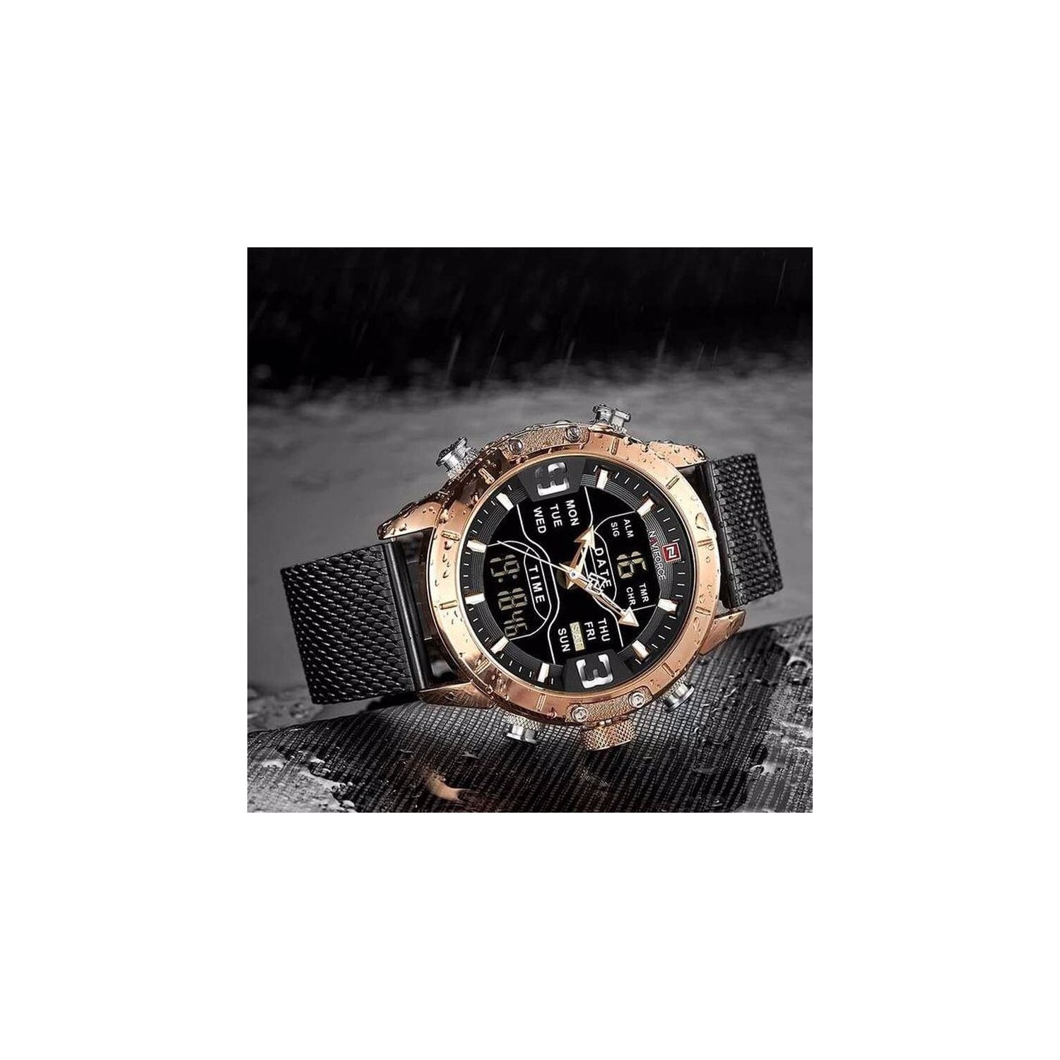 Naviforce NF-9153-RSBLK Erkek Kol Saati Fiyatı - Taksit Seçenekleri