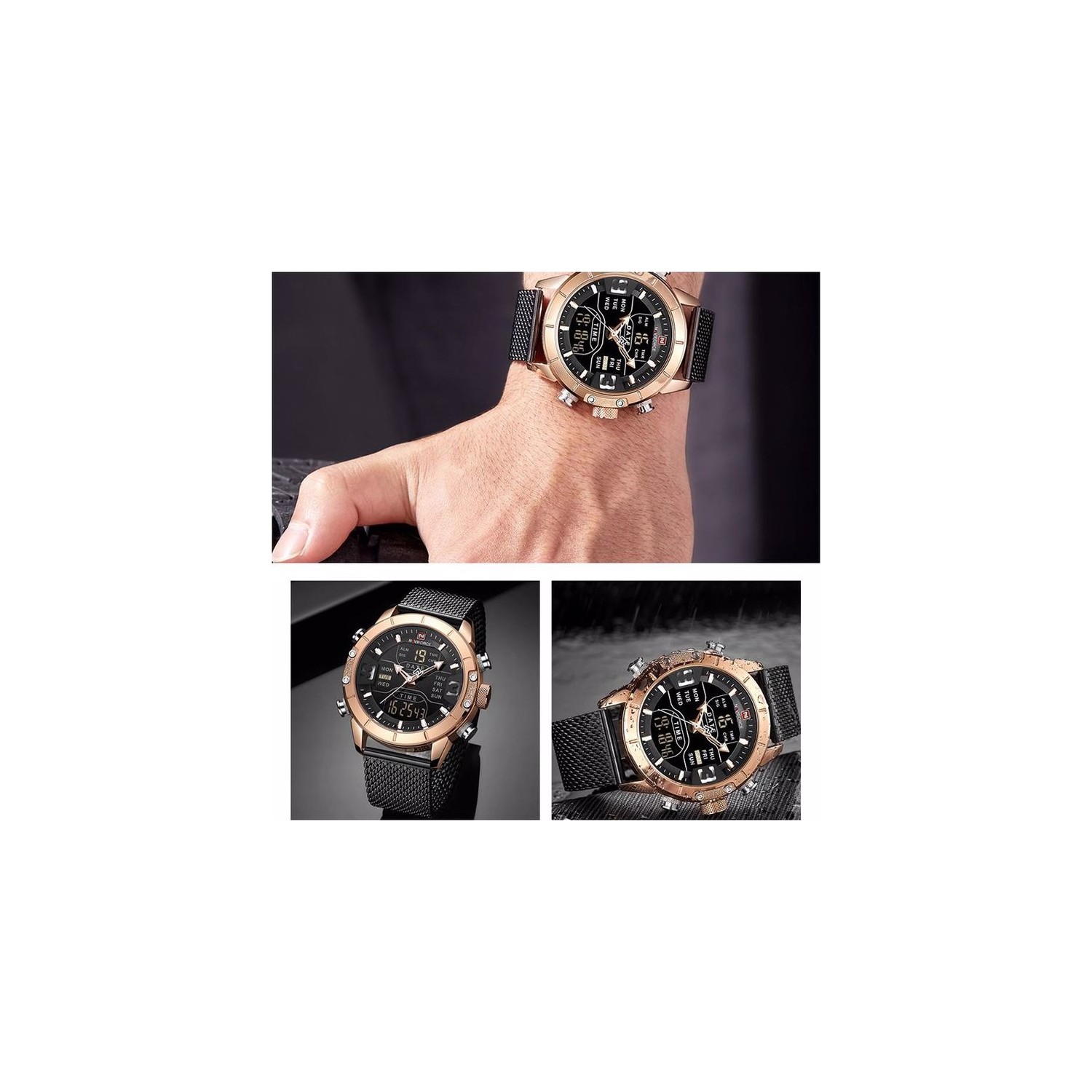 Naviforce NF-9153-RSBLK Erkek Kol Saati Fiyatı - Taksit Seçenekleri