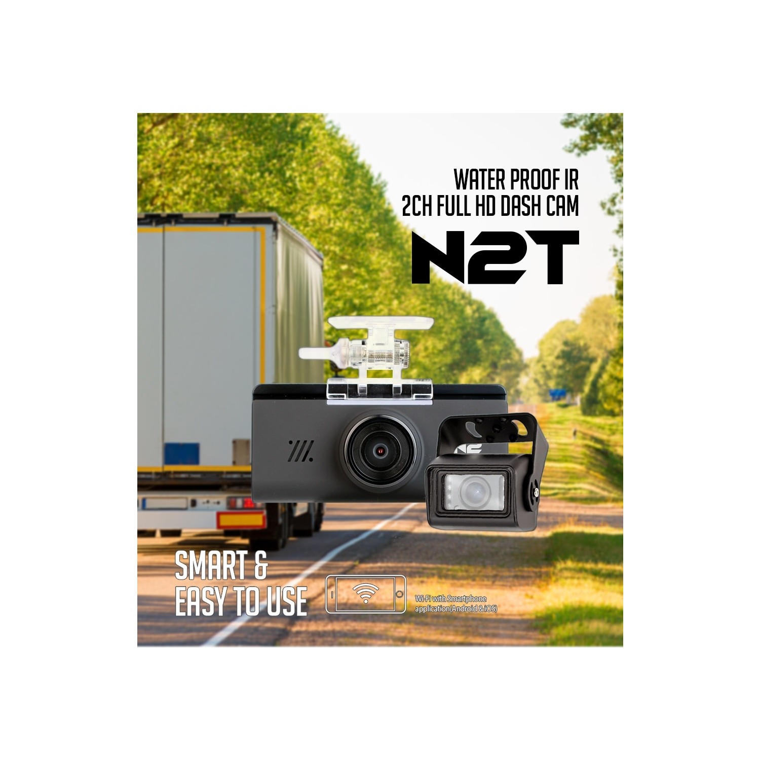 Gnet N2T Wi-Fi Ticari Araç Kamerası Kara Kutu Fiyatı