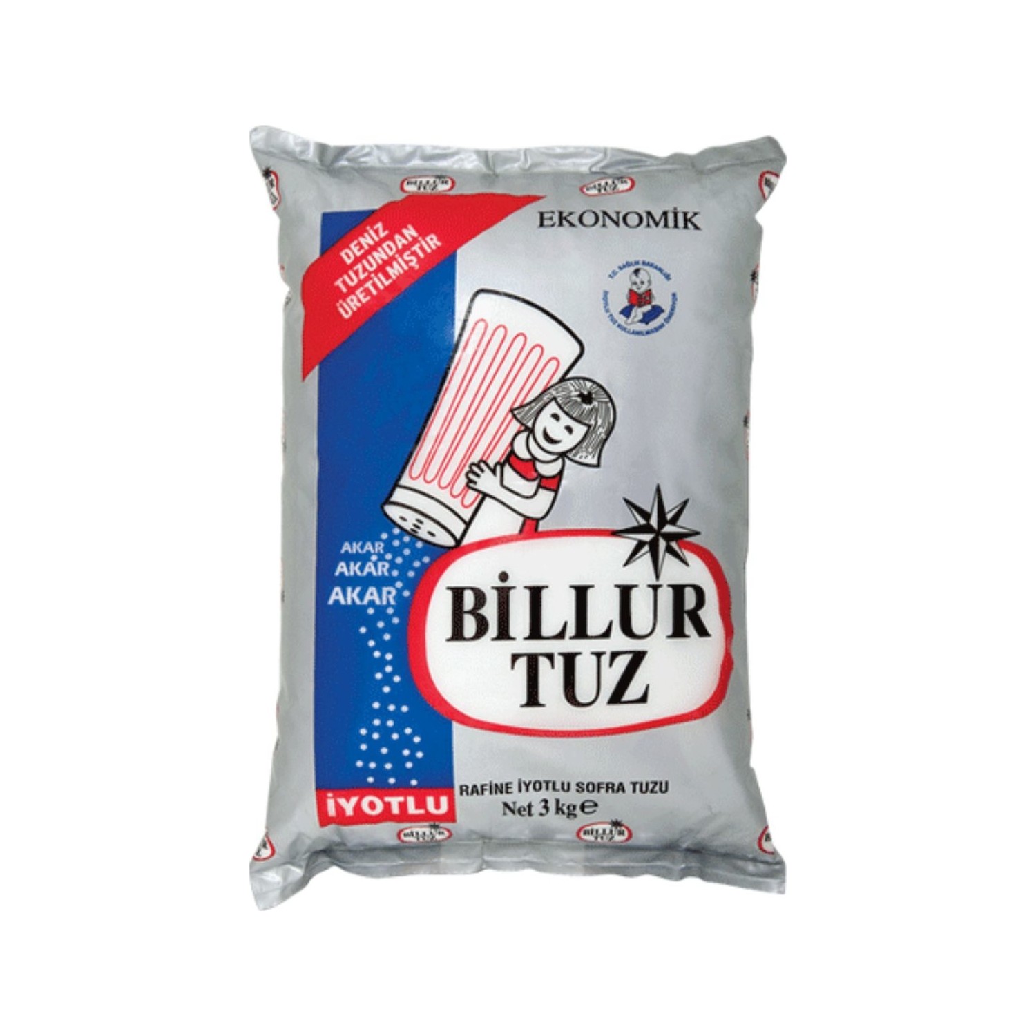 Billur Tuz 3 kg Fiyatı, Taksit Seçenekleri ile Satın Al