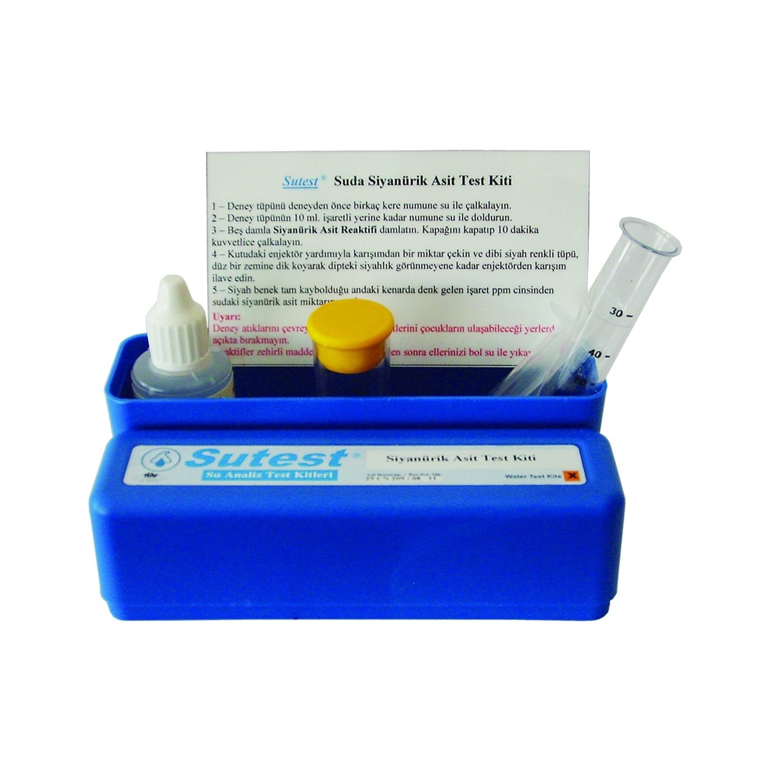 Sutest Siyanürık Asit Test Kiti Fiyatı - Taksit Seçenekleri