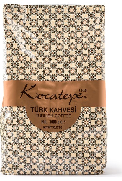 Kocatepe Türk Kahvesi 1 kg Folyo