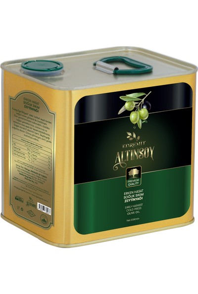 Ege Organik Edremit Altınsoy Erken Hasat Soğuk Sıkım Natürel Sızma Zeytinyağı -2 lt Ege Organik Edremit Altınsoy Erken Hasat Soğuk Sıkım Natürel Sızma Zeytinyağı -2 lt