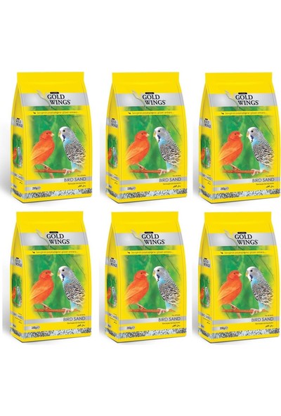 Gold Wings Classic Kuş Kumu 250 gr (6 Adet)