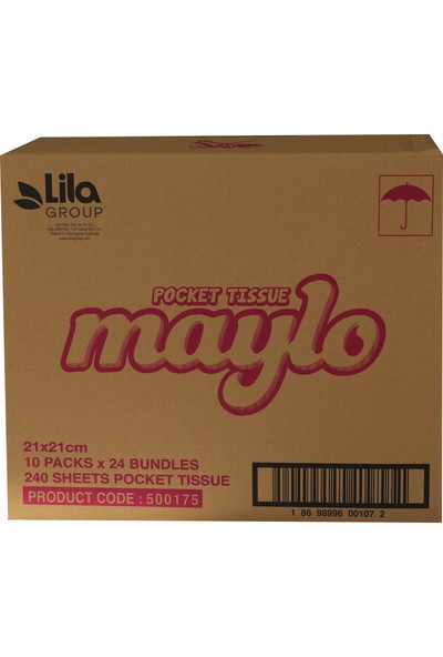 Maylo Cep Mendili 240'lı Maylo Cep Mendili 240'lı