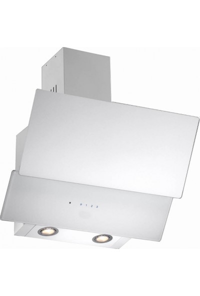 Eminçelik Ec-Ch 1454 Rc W60 2 Camlı Beyaz Davlumbaz (Uzaktan Kumandalı)