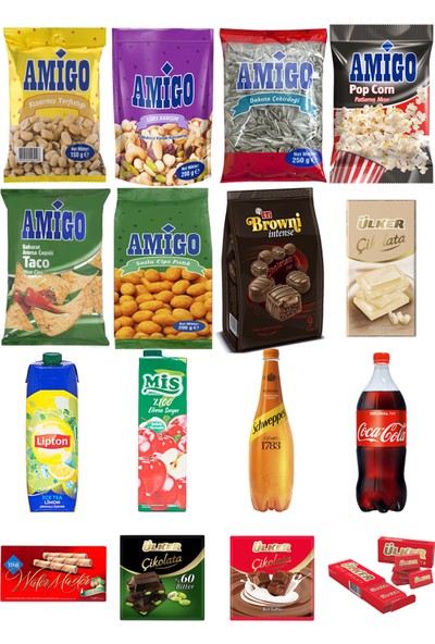 Yılbaşı Paketi 16 Parça 4 Nolu Paket - Blueden Yılbaşı Paketi 16 Parça 4 Nolu Paket - Blueden