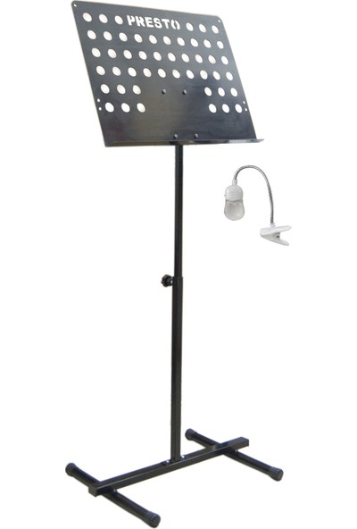 Presto Nota Sehpası / Standı + Nota Lambası Presto Nota Sehpası / Standı + Nota Lambası