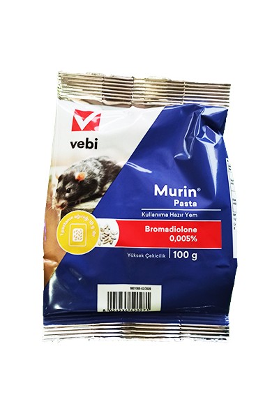 VEBİ Murin Fare Yemi Pasta Şeklinde 100 G VEBİ Murin Fare Yemi Pasta Şeklinde 100 G