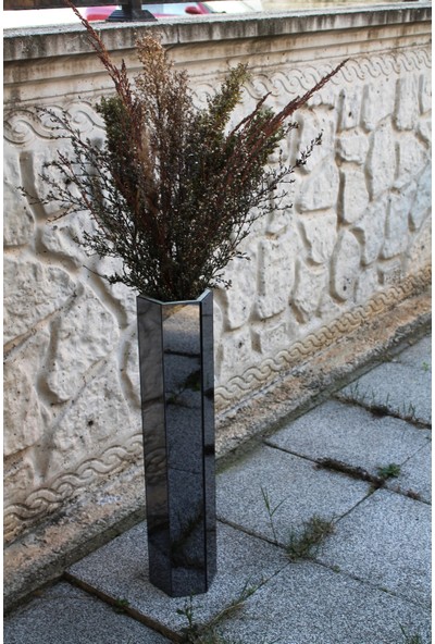 Leaf Home Füme Aynalı Vazo