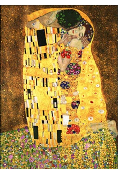 Womb Hobby Öpücük Sayılarla Boyama Seti 40 x 50 cm Tuvale Gerili