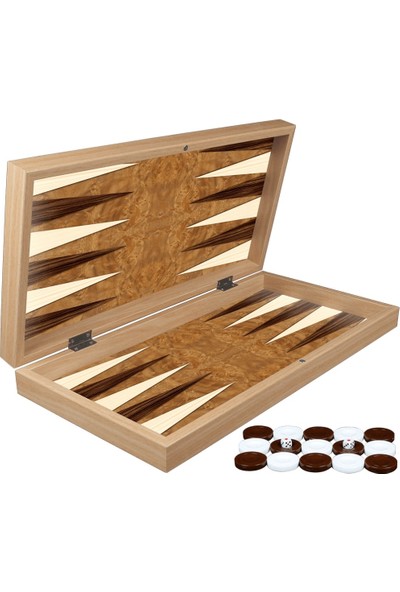 Pamir Klasik Ceviz Tavla Takımı Mdf Pamir Klasik Ceviz Tavla Takımı Mdf