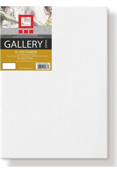 Colorbox : Galery Serisi : Pamuk Tuval : 370 gr : 100 x 120 cm Colorbox : Galery Serisi : Pamuk Tuval : 370 gr : 100 x 120 cm