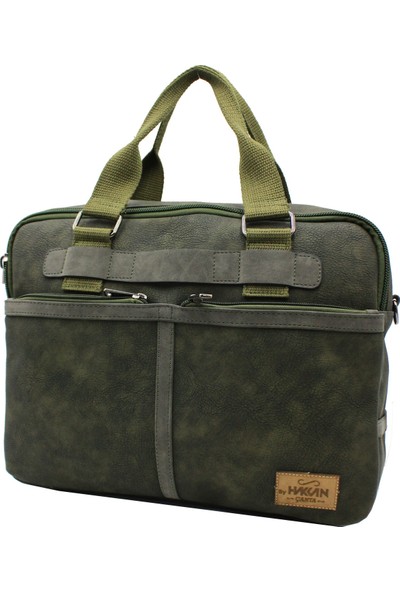 Hakkan Çanta Laptop & Evrak Çantası GK21-1 Haki
