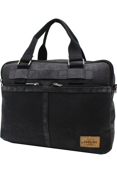 Hakkan Çanta Laptop & Evrak Çantası GK21-1 Siyah